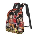 Casual Sport Daypack One Cartoon Piece Backpack Travel Bag Laptop ...