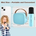 BONAOK K1 Mini Karaoke Machine for Kids & Adults, Portable Bluetooth ...