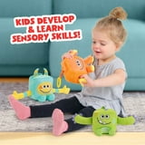 Super Simple WowWee Sensory Plush Monsters Dewey (Orange) with 5 ...