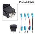 7-Pin Winch In/Out Rocker Switch For Upgrading Most Wiring Harness To ...
