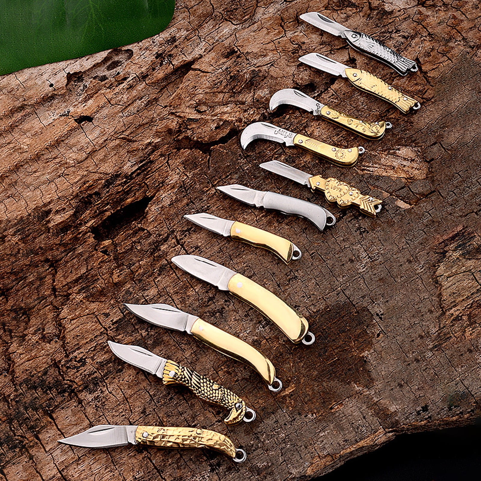 Greenred Practical Foldable Mini Knife High Hardness Sharp Metal Pocket ...