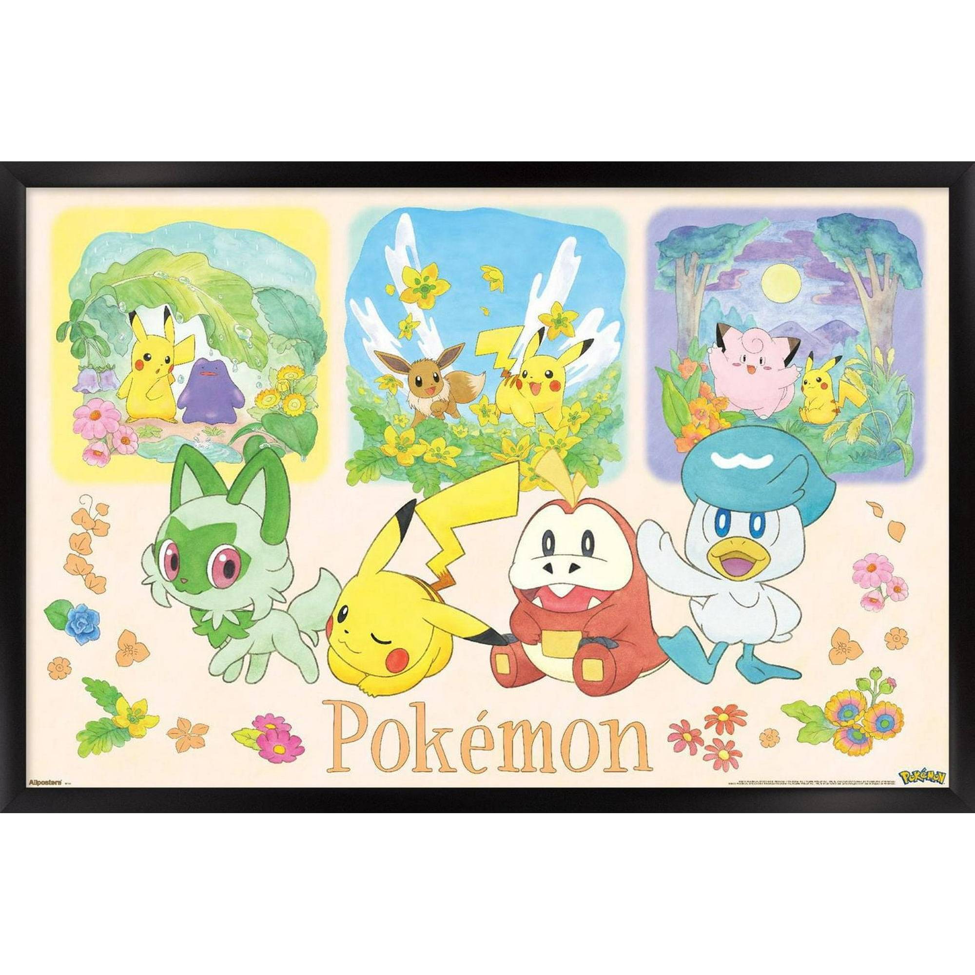 Click here for Trends International Pokémon: One Scene - Group Wa... prices