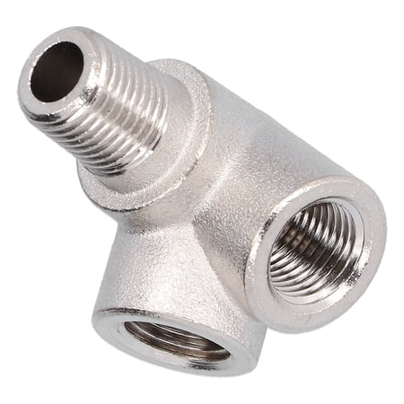 Garosa 4‑Way Bracket,Pneumatic Check Valve Fitting,4‑Way Side Outlet ...
