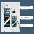 Oliegs Landman Chain Wax PTFE Wax Lubricant For Chains Reduces Friction & Wear For E Bike Gravel ...