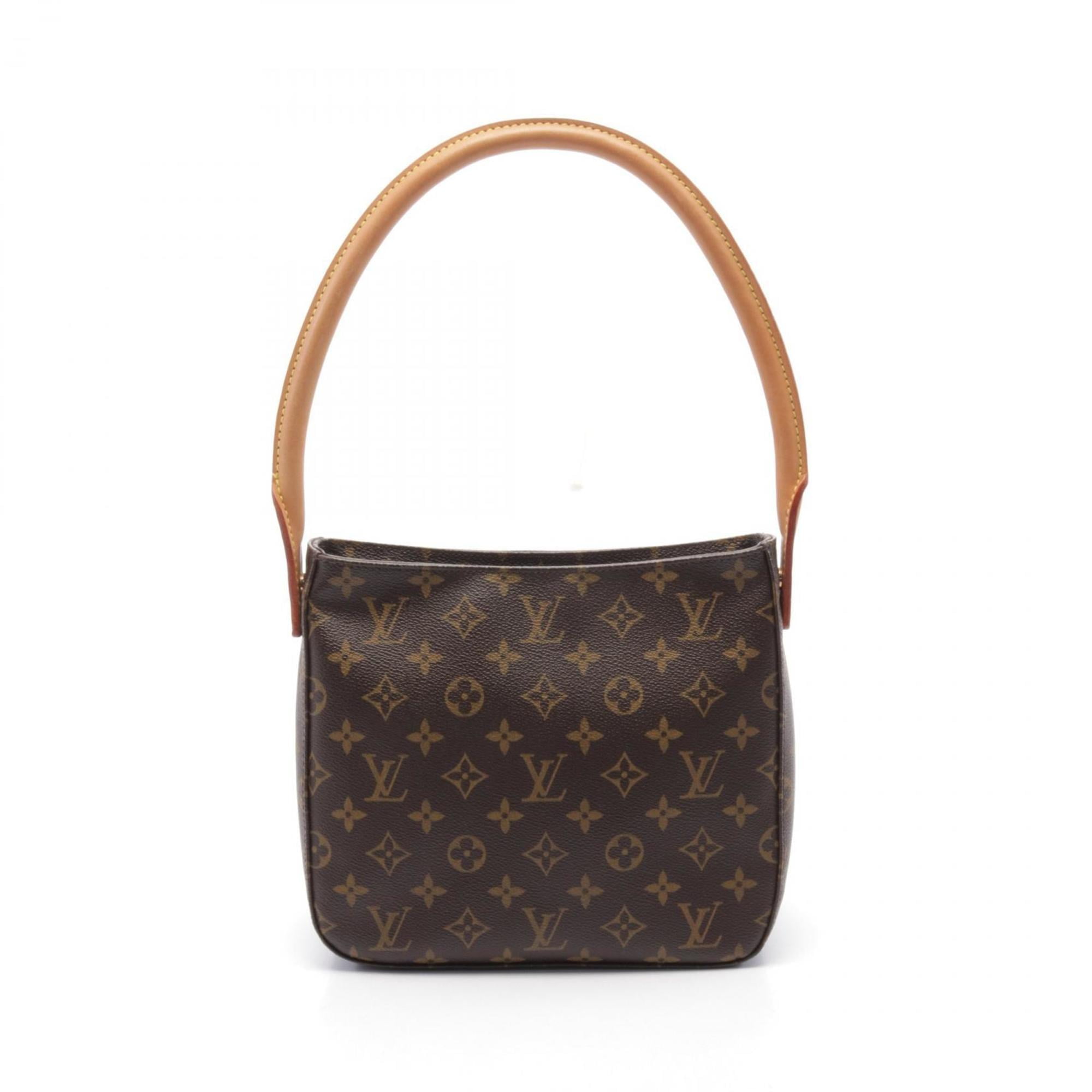 Pre-Owned Louis Vuitton LOUIS VUITTON Looping MM Shoulder Bag Coated ...