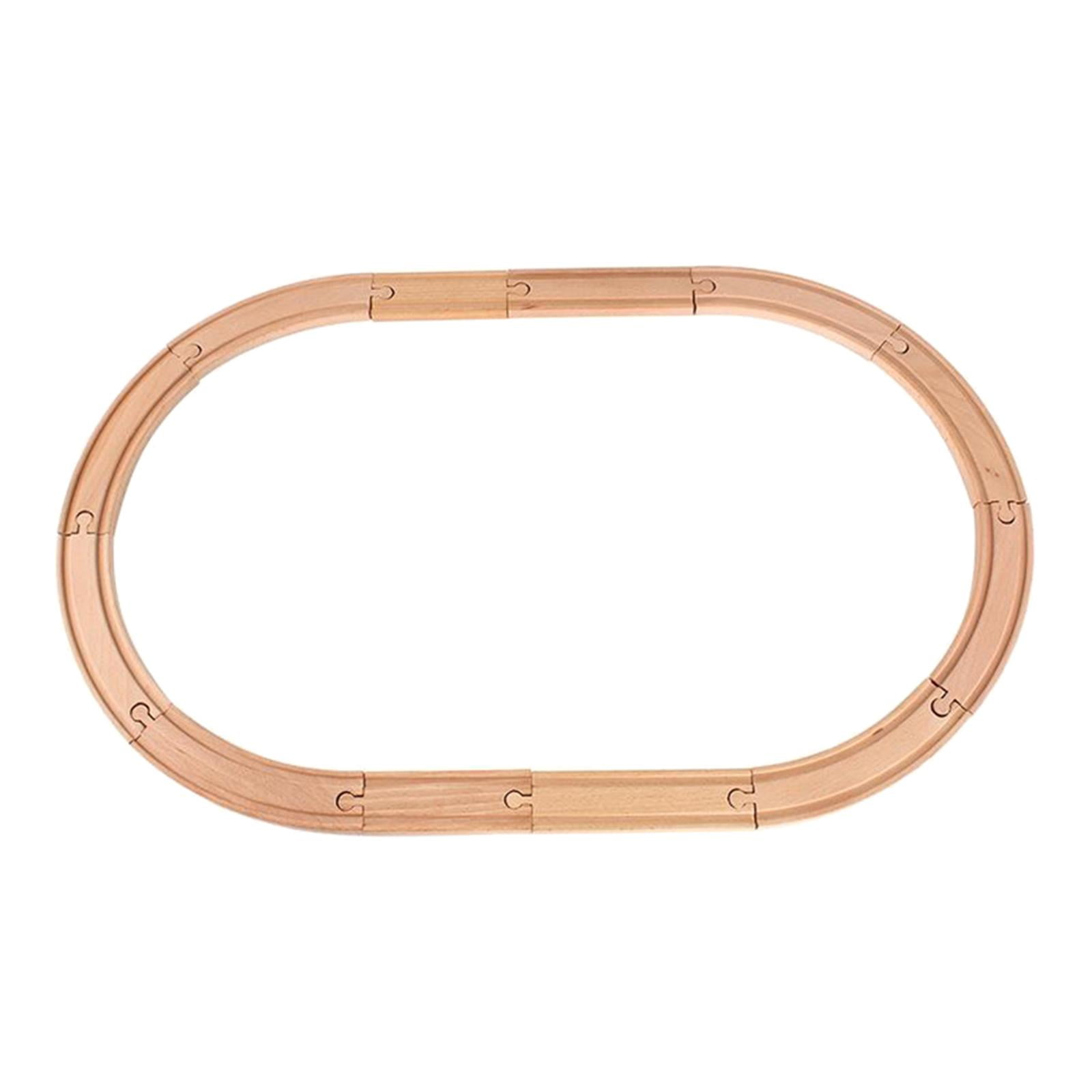 Click here for Shangren Wooden Track Railway Set Train Track Acce... prices