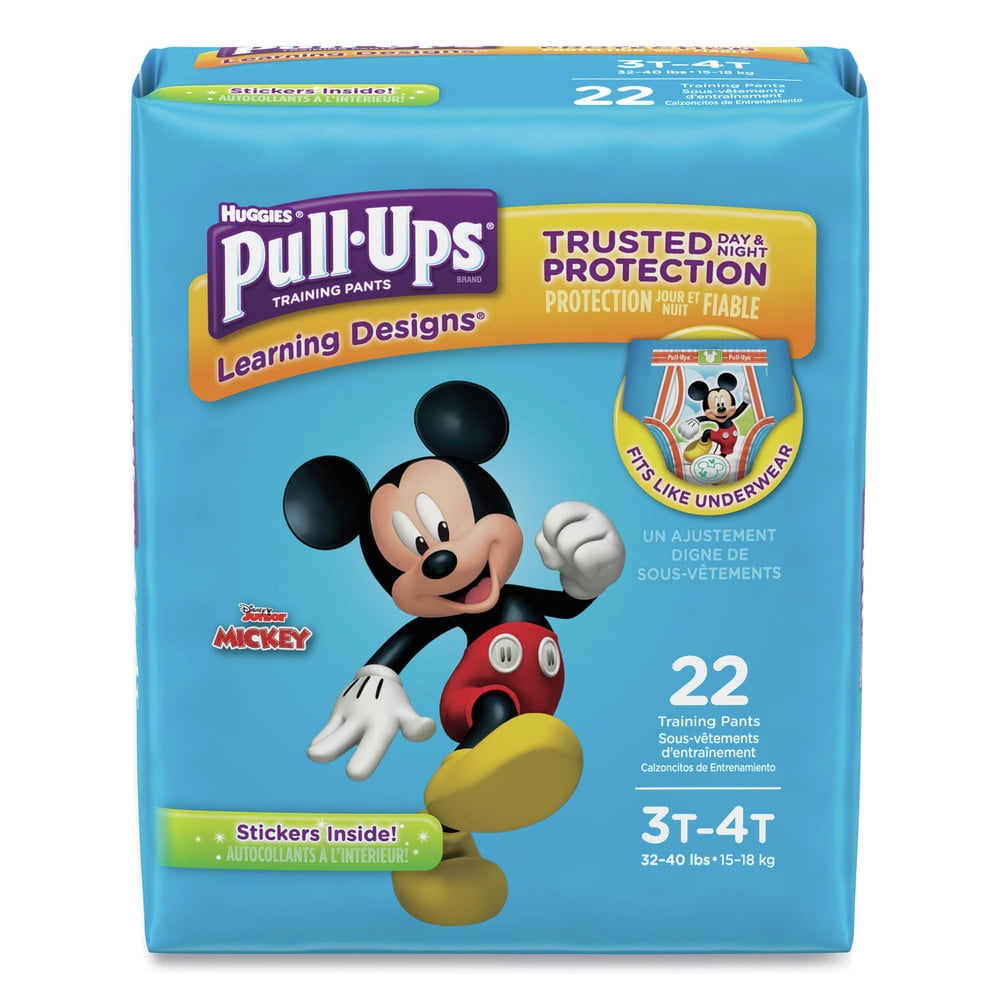 88-Piece/Carton Pull-Ups Learning Designs 32 lbs. - 40 lbs. Potty ...