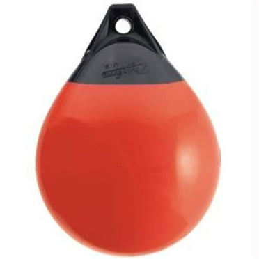 8 in. dia. - 25.1 in. A-0 Red Circumference Buoy with Bar Code ...