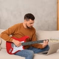 Ktaxon KST 39in Electric Guitar Starter Kit with 5W Bluetooth Amp, Gig ...