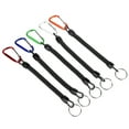 SPRING PARK 2Pcs Fishing Lanyards Fishing Tool/Pole Safety Coil Lanyard ...