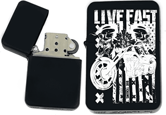 Bikers Moter Cycle Speed Racers Unique Collectible Gifts Infinity Black ...