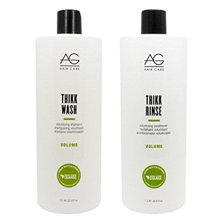 AG Hair - AG Hair Thikk Wash Volumizing Shampoo & Conditioner 33.8oz ...