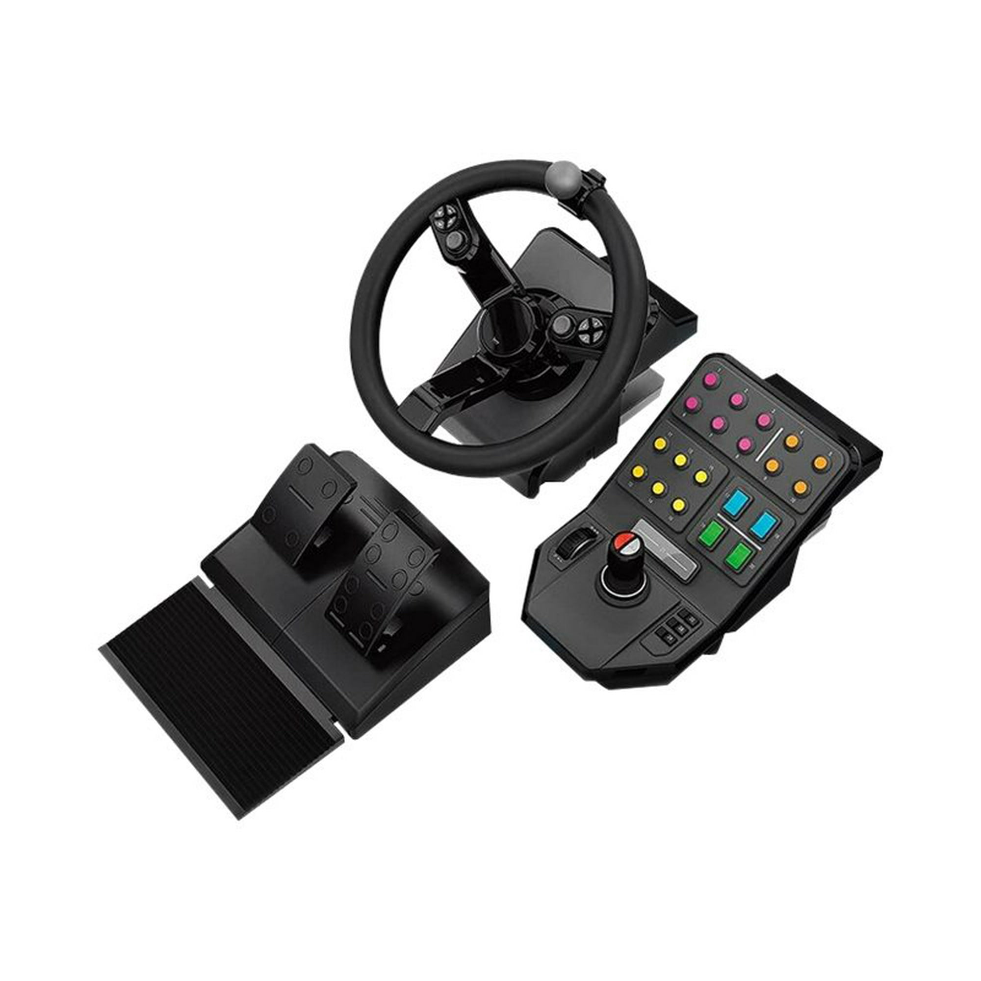 Logitech G Logitech Heavy Equipment Bundle - Wheel And Pedals Set - Wired - For Pc