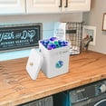 Skywin Metal Laundry Pod Container Holder with Lid - Laundry Pod ...