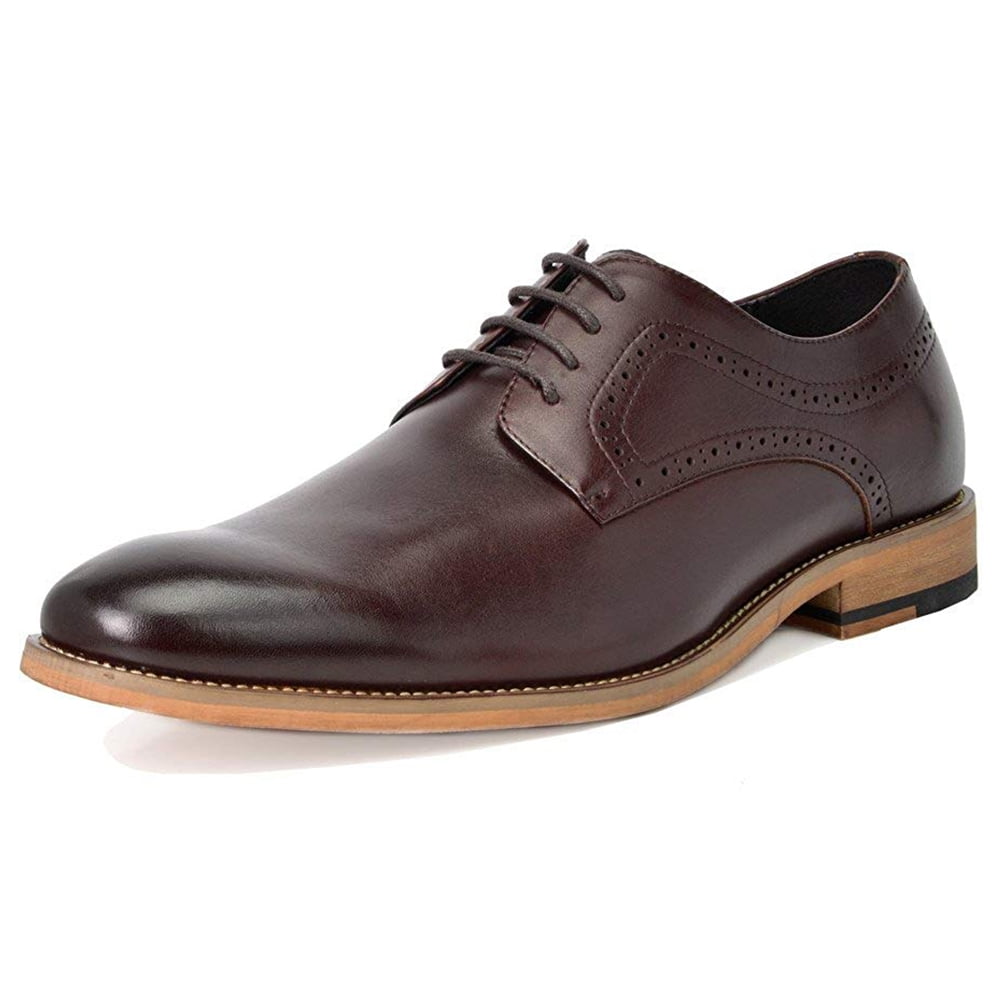 Bruno Marc - Bruno Marc Men Classic Genuine Leather Lace Up Dress Shoes ...