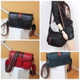 1 Set 2Pcs 2 Colors Adjustable Polyester Bag Handles with Zinc Alloy ...