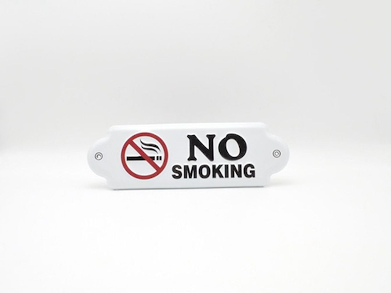 "No Smoking" Metal Sign - Walmart.com