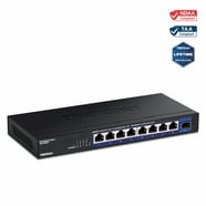 NETGEAR ProSAFE FS108P 8 Port 10/100 Desktop Switch with 4 Port PoE ...