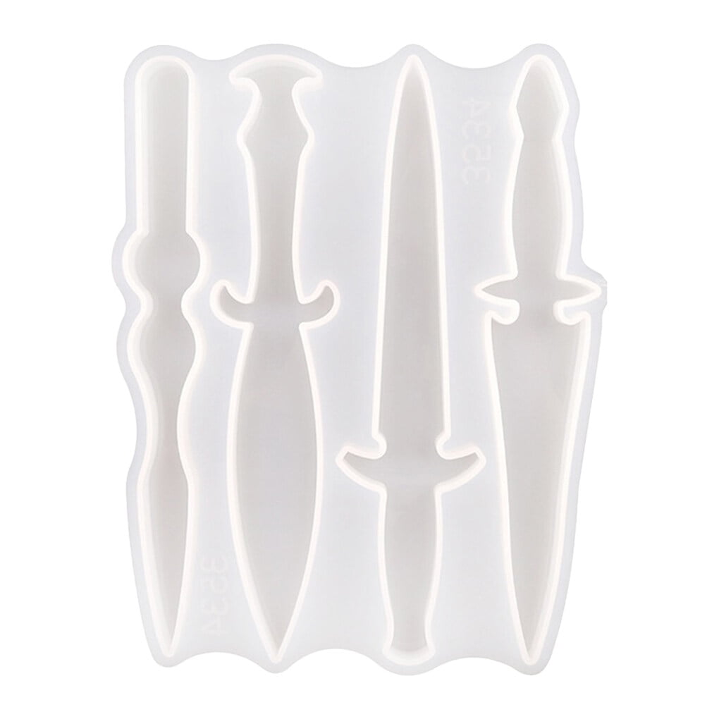 Moyic Molde de silicona para espada, molde portátil reutilizable ...