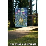 Toland Home Garden Dancing Frogs Flower Frog Flag Double Sided 12x18 ...