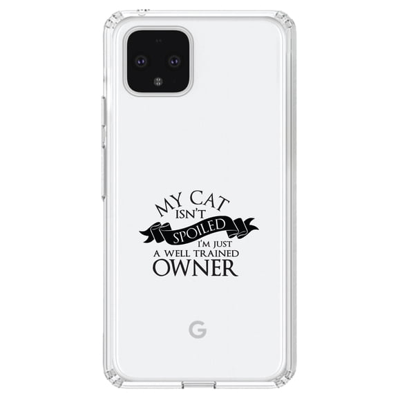 DistinctInk Clear Shockproof Hybrid Case for Google Pixel 4 (6.1 ...