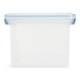 Sterilite 32 Qt Clear Plastic Sealing Bins, Airtight Stacking Storage ...
