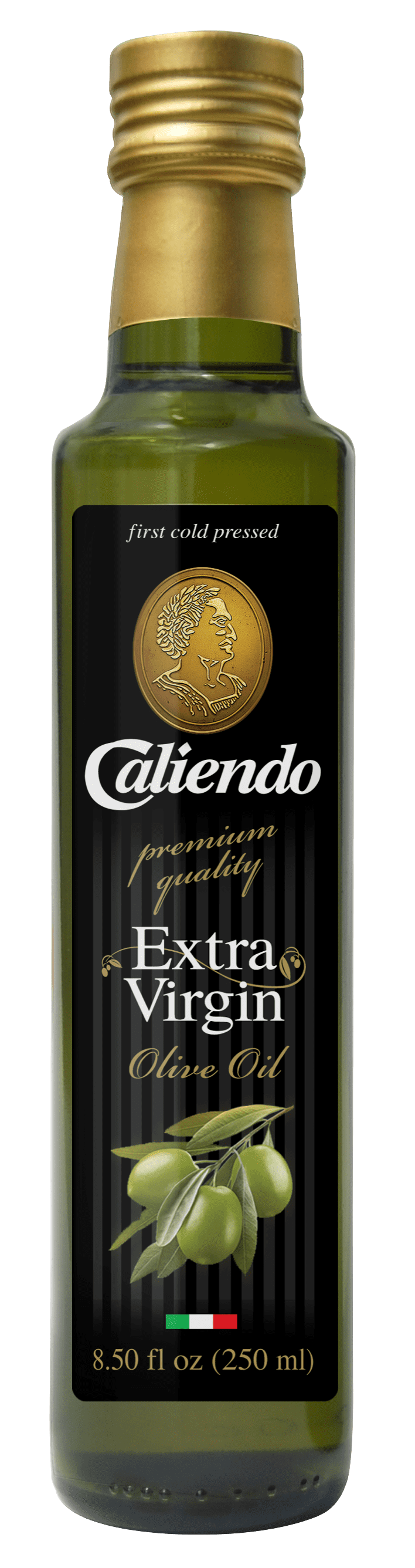 Caliendo Premium Extra Virgin Olive Oil 8.5 fl oz Glass Bottle ...