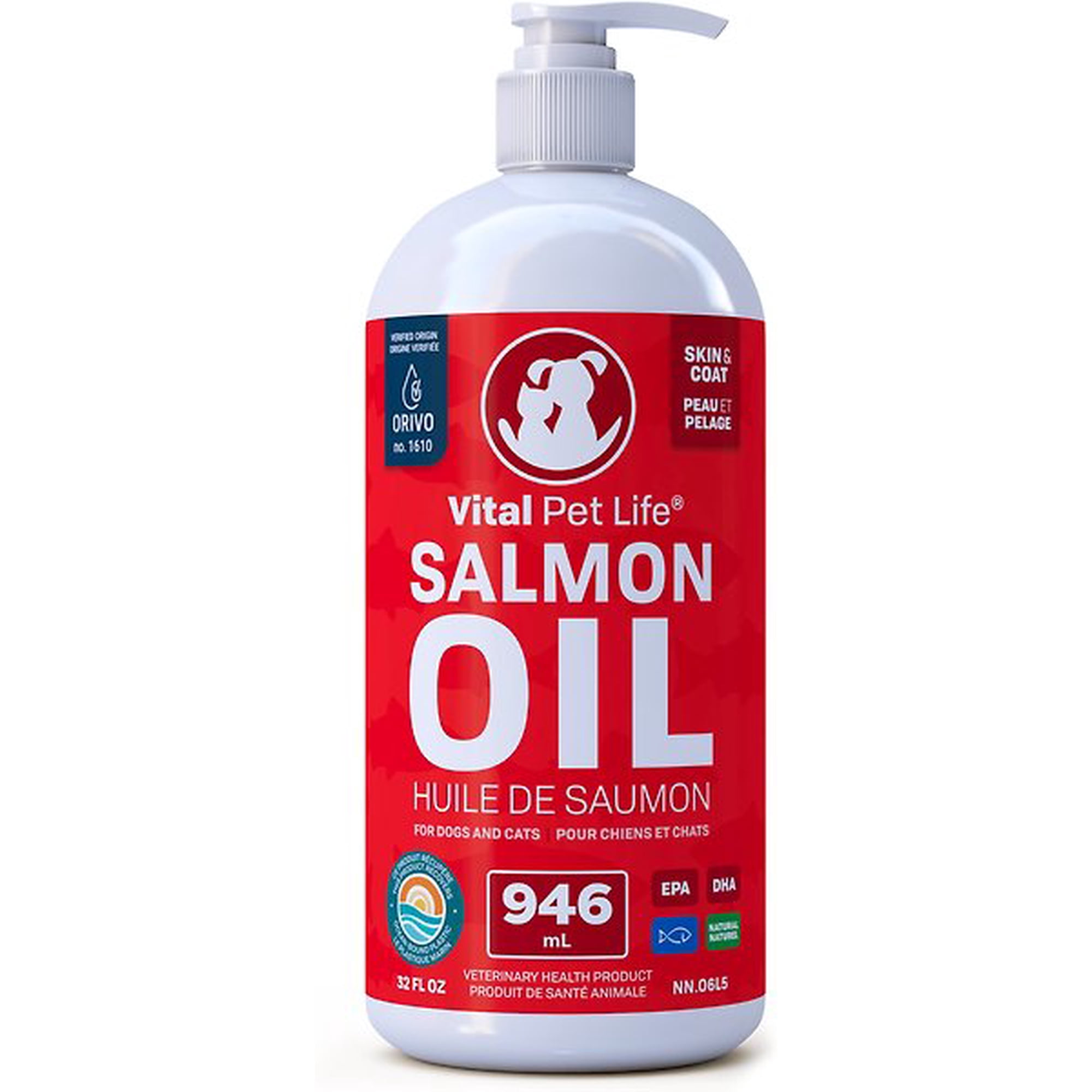 Click here for Vital Pet Life Salmon Oil Skin & Coat Health Liqui... prices
