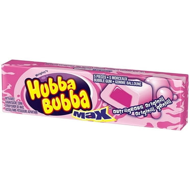 Hubba Bubba Max Outrageous Original Gum, 18 Count - Walmart.com