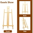 16 Pack Wood Easel Stands for Painting Canvases, Art Crafts, Tripod ...
