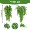 Artificial Fern Hanging Plants Greenery Vine For Wall Décor Hanging ...
