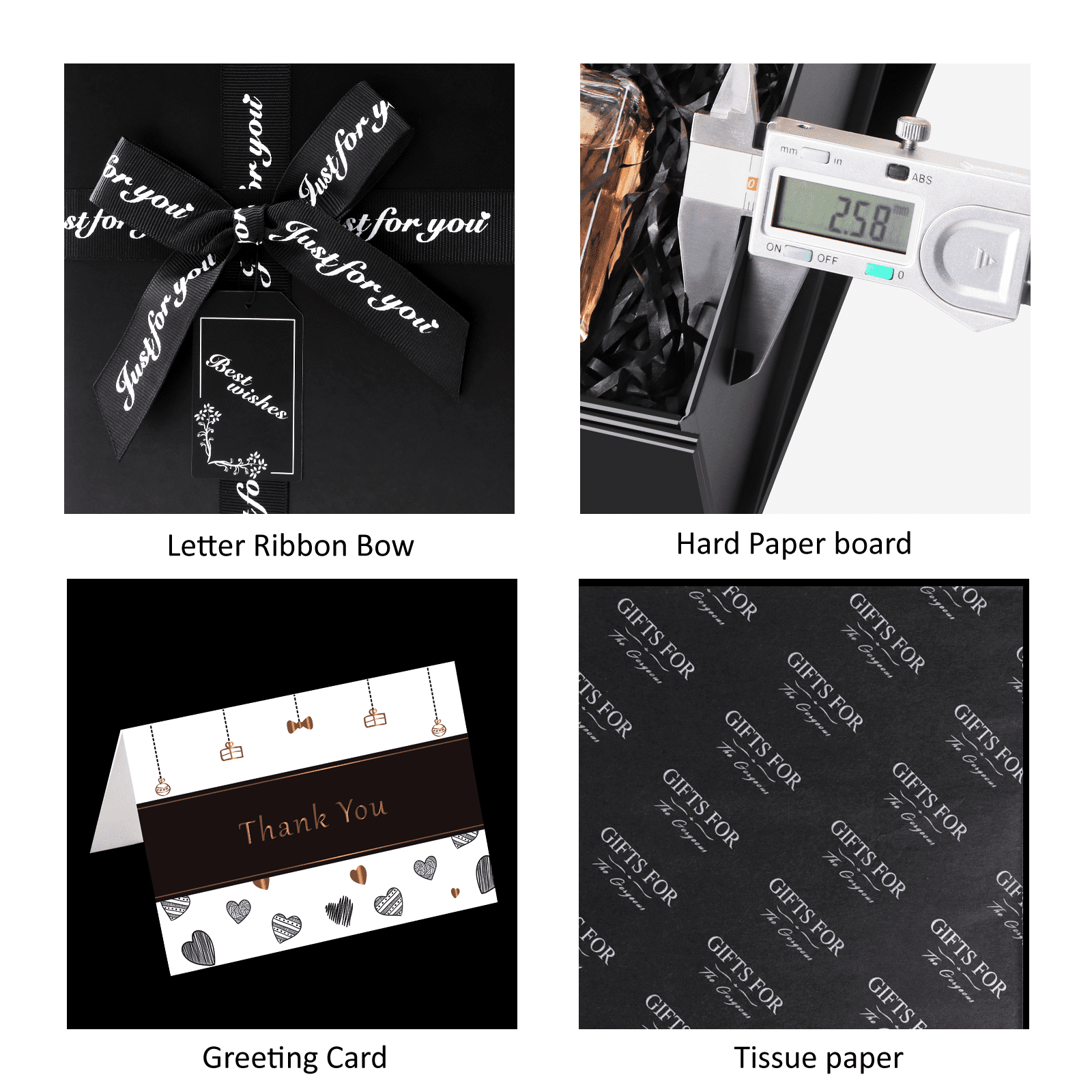 Buy JiaWei World Gift Box 8.2x7.5x3.5 inches, Magnetic Gift Box with ...