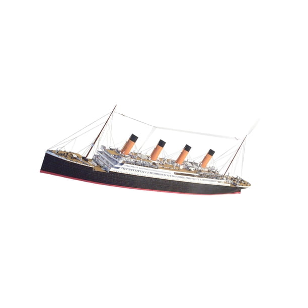 British Titanic Ship DIY Puzzle Assemble Paper Model Kit Desktop ...