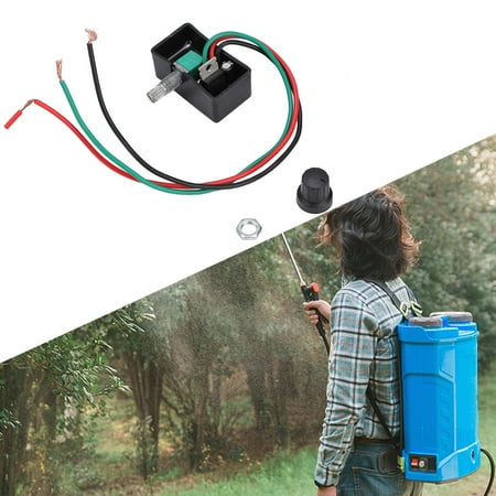 YLSHRF Electric Sprayer Governor, Adjustment Sprayer Speed Switch 12V ...