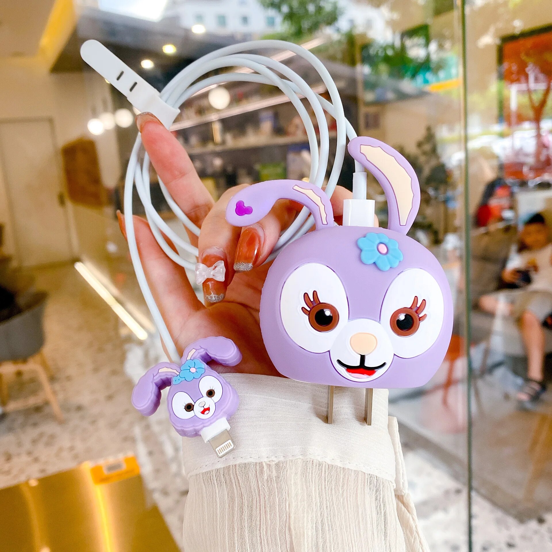 Protector de Cable Kawaii Sanrio My Melody Kuromi, dibujos animados de ...