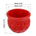 Unique Bargains Trailer Hitch Ball Cover Waterproof Dustproof Red for ...