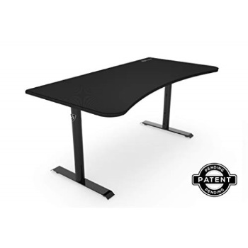 Arozzi ARENA-NA-PURE-BLACK Arena Full Surface Mouse Pad Gaming Desk ...