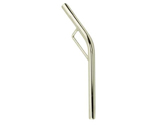 Lay-Back steel Seat Post W/Support Steel 20.7mm W/7/8" Top Chrome ...