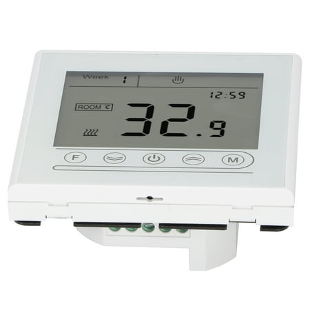 Energy-Efficiency Touchscreen Programmable Thermostat, Program Home ...