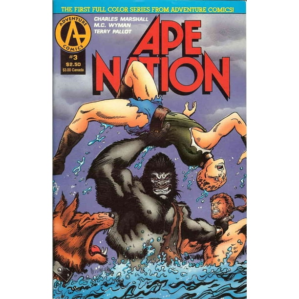 Ape Nation #3 VF ; Adventure Comic Book - Walmart.com