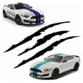 2PCS Claw Mark Car Decak, Car Headlight Decal/15.7 Inch, Monster Claw ...