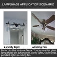 Ceiling Fan Light Covers 4 Pack Alabaster Bell Shaped Replacement ...