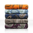 Superior Flannel Quality Cotton Paisley Duvet Cover Set - Walmart.com
