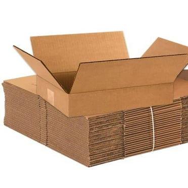 Prime Packaging 50 Pack Recycled Shipping Boxes for Moving Medium Sized ...