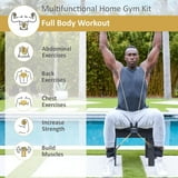 Total Body Band, 10 lbs, Light, Gold, Full Body Workout Band, Strength ...