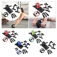 Abs Roller 5 in 1 Gym Workout Muscle Building Hand Grip Strengthener ... Abs Roller 5 in 1 Gym Workout Muscle Building Hand Grip Strengthener ...
