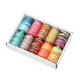 1000 Yards Polyester Sewing Thread Multicolor Sewing Machine Thread (10 ...