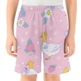BZSMCE Adjustable Drawstring Casual Shorts With Strawberry Goose ...