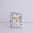 BalsaCircle 25 Blue Pieces 7" Double Sided Table Numbers Sign Holders ...