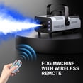 Wondnuga Fog Machine 1200W with RGB LED Lights & Remote - Walmart.com